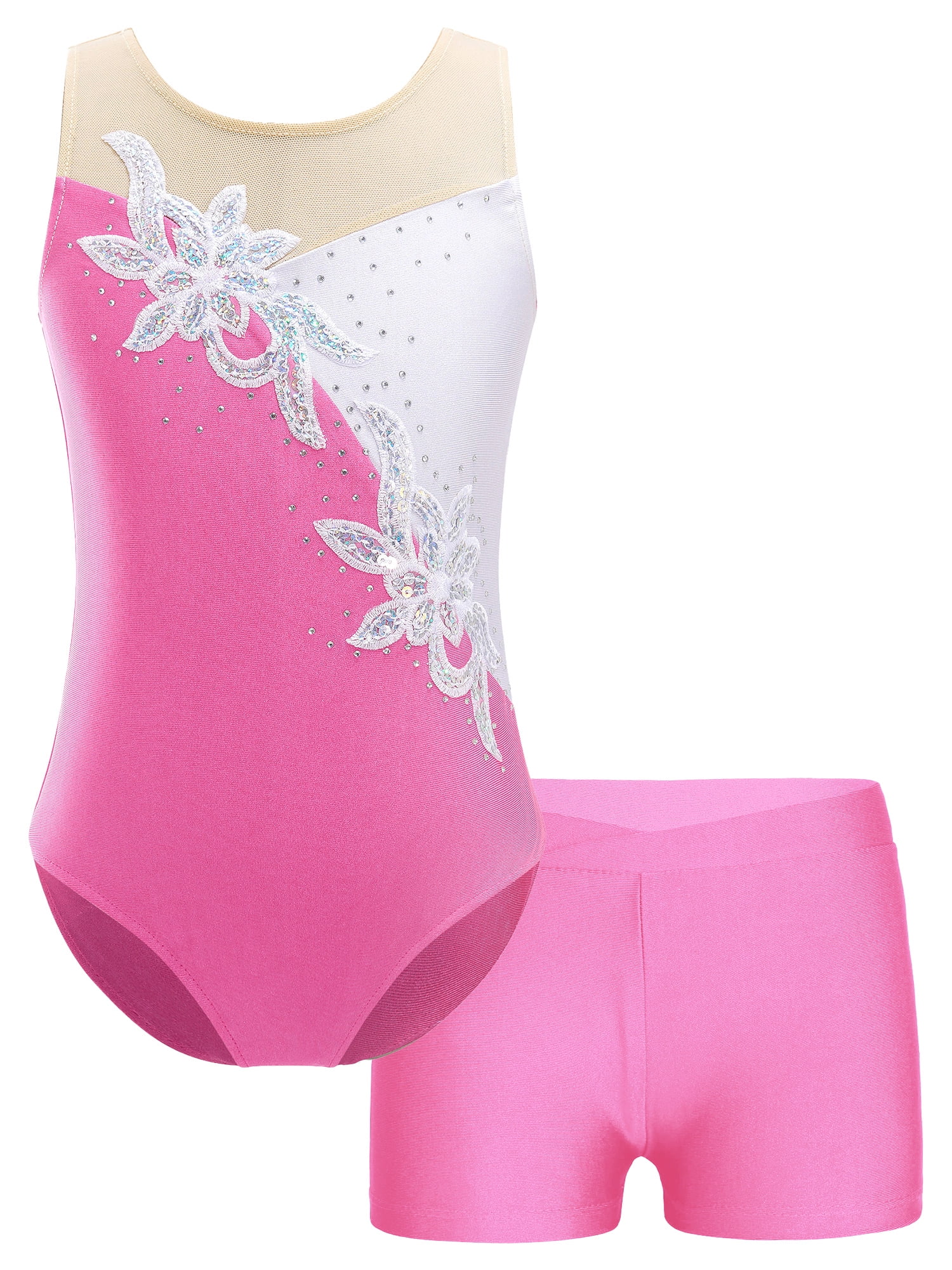 Xnihocha New Gymnastics Leotards for Girls Tumbling Dance Outfits ...