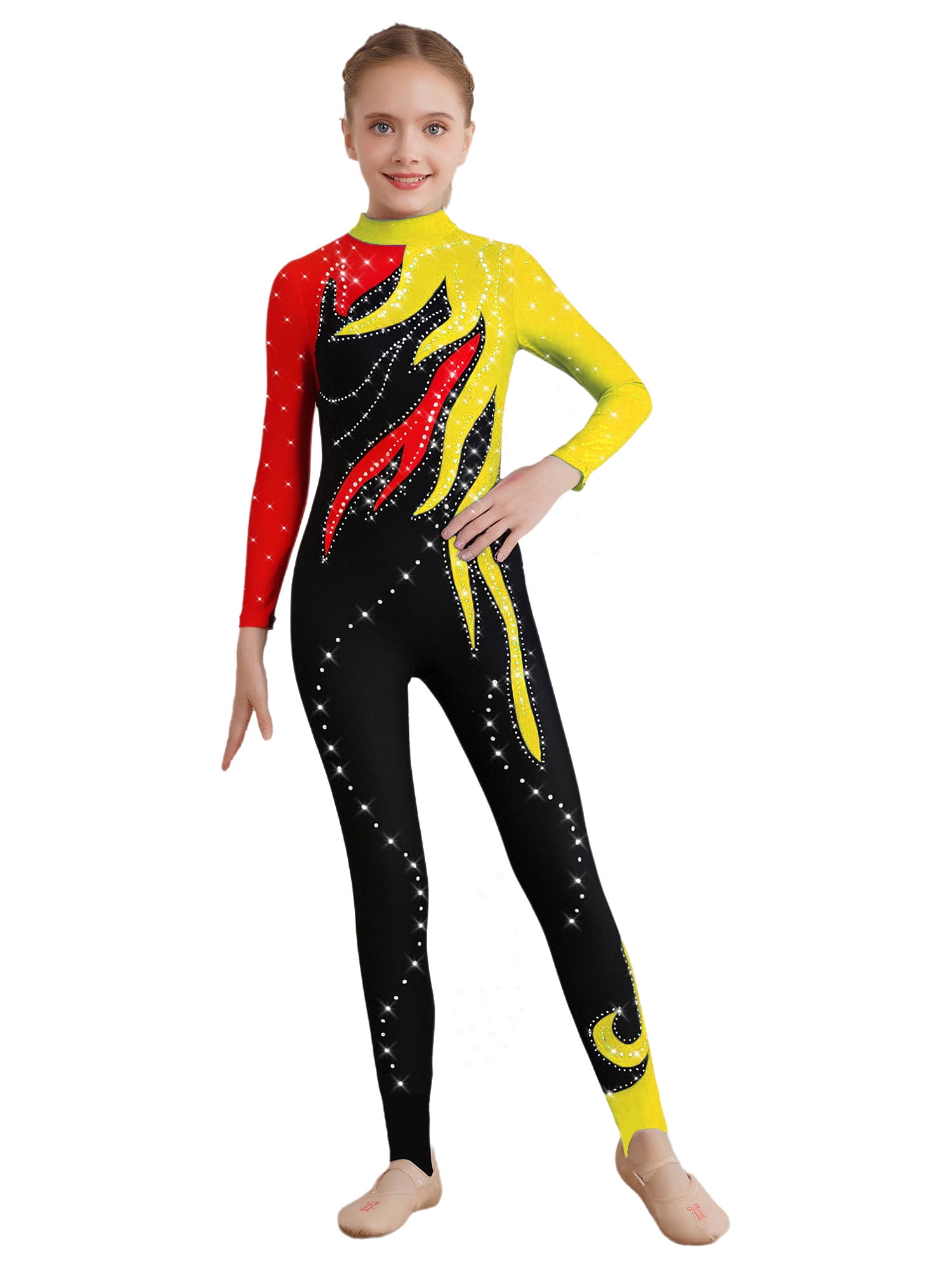 Xnihocha Stage Performance Kids Dance Competitions Girls Gymnastics ...