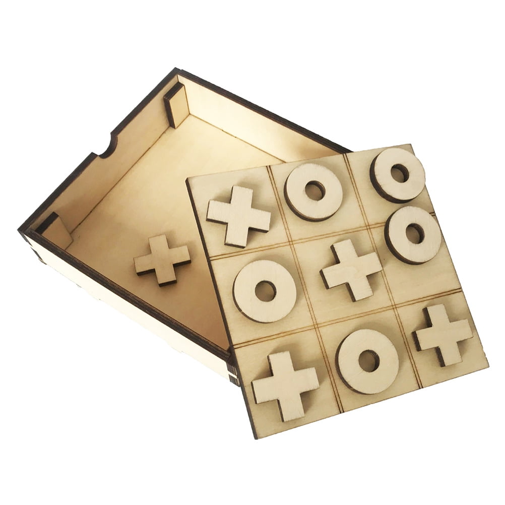 Xo Chess XO Game Family Board Game Educational Toys for Kids Wooden Toe ...