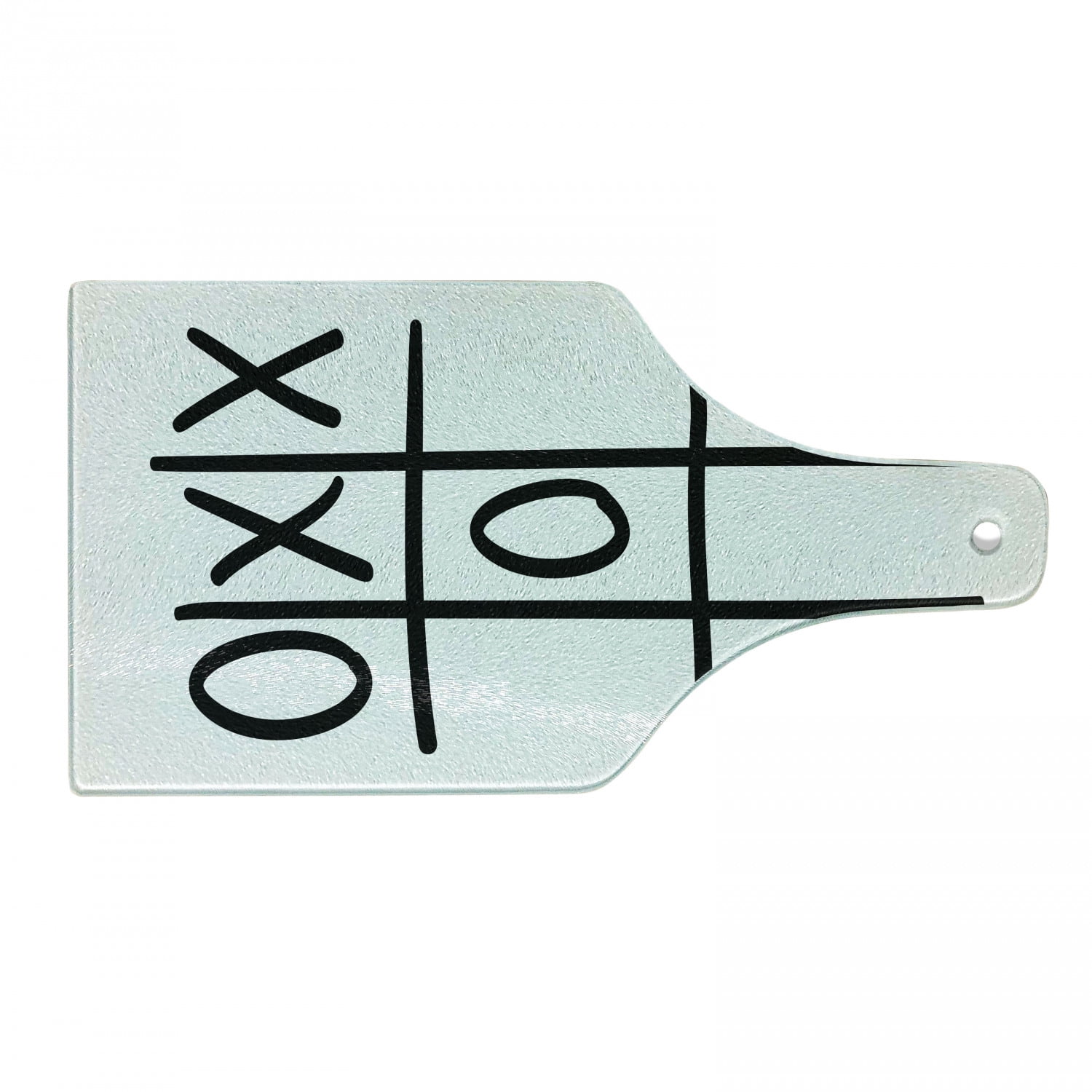 Xo Cutting Board, Tic Tac Toe Pattern Unfinished Game Hobby Theme ...