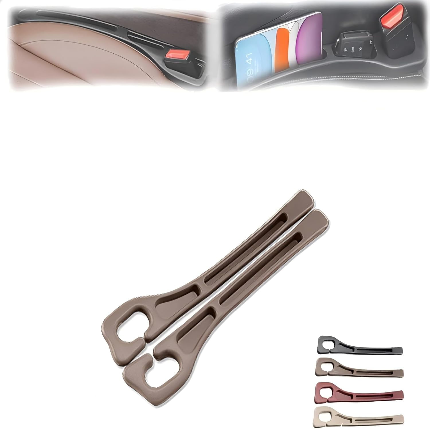 Xocfar No Drop Seat Guard, New Car Seat Side Gap Filler, Seat Gap ...