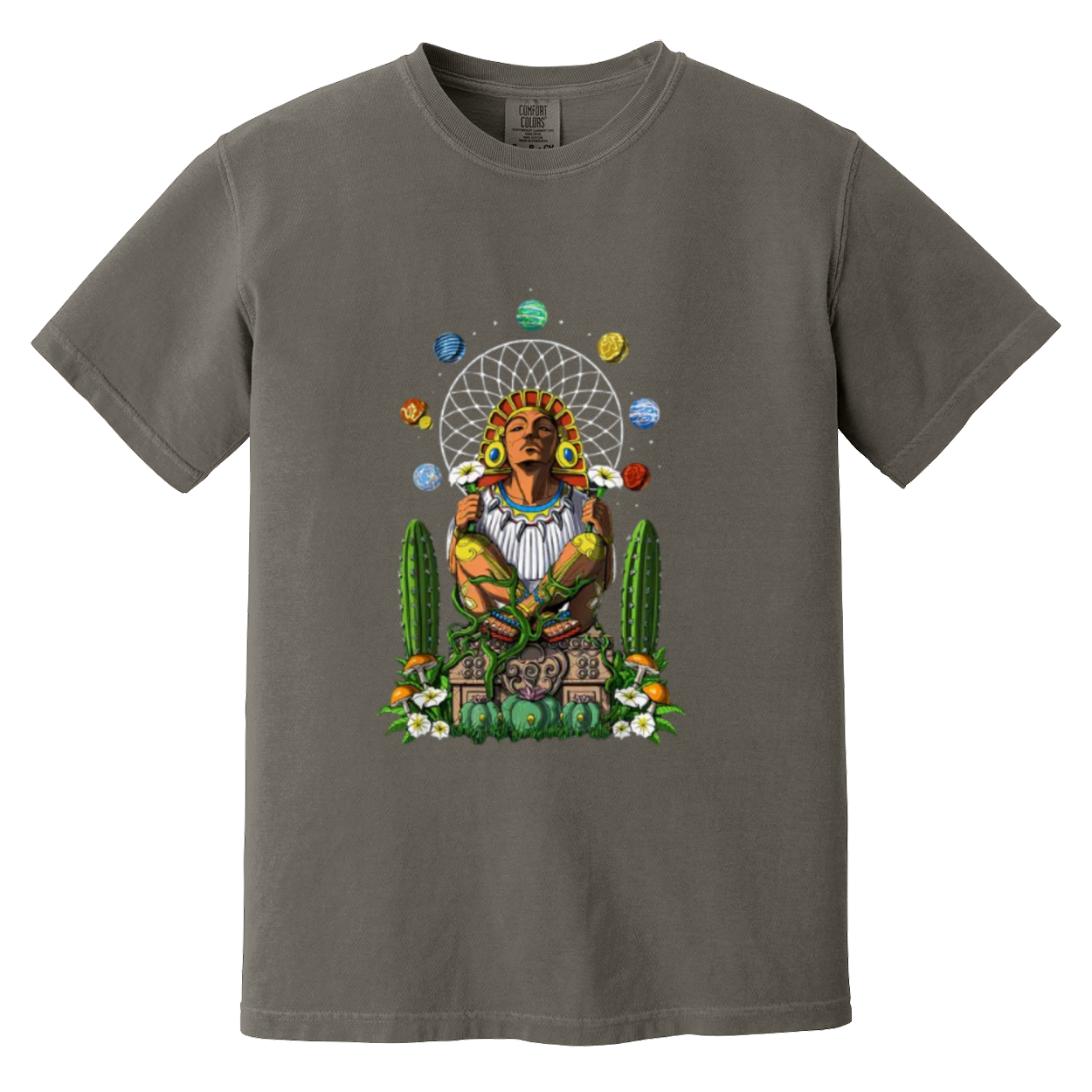 Xochipilli Aztec God Mayan Deity Ancient Culture Inspired Comfort Color ...
