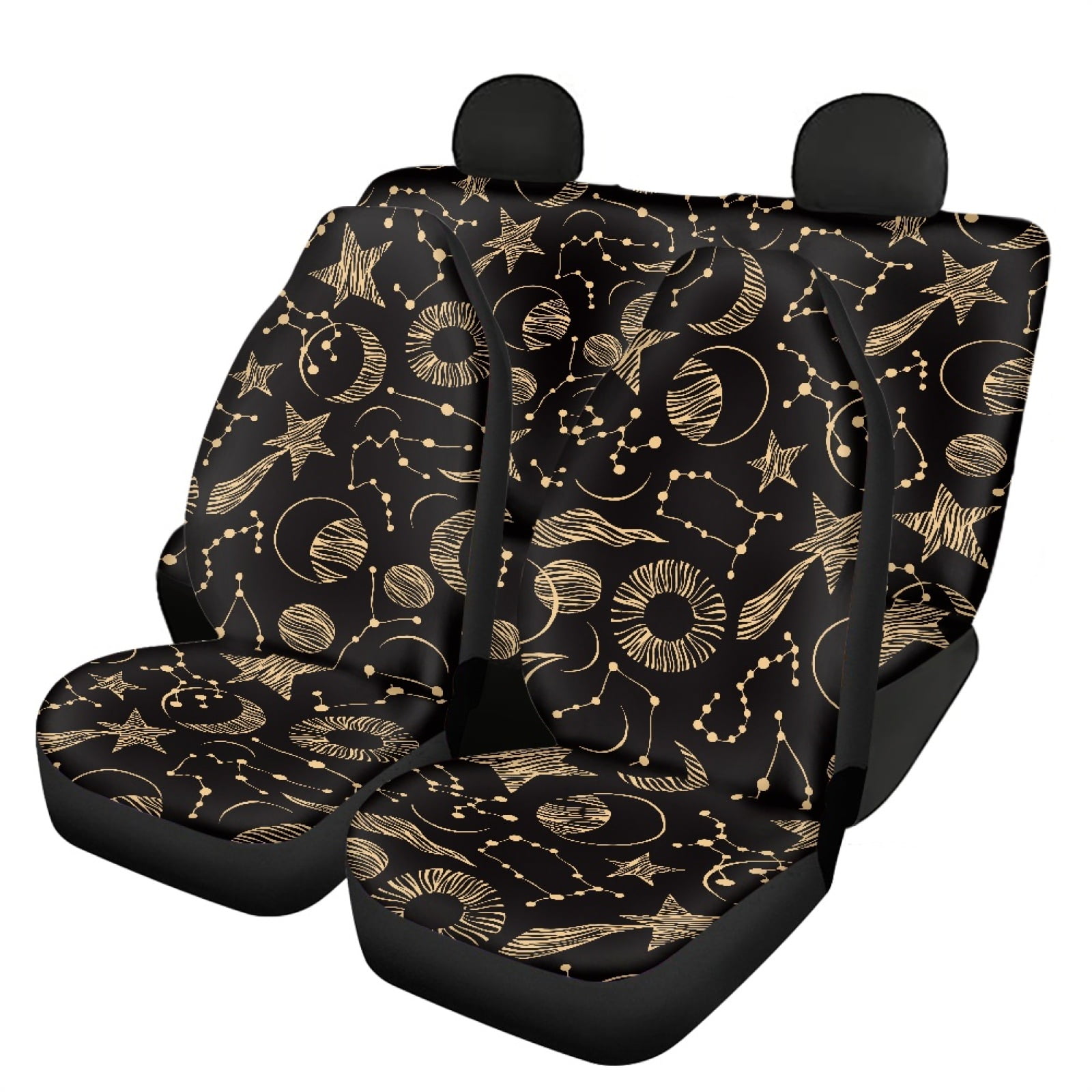 Xoenoiee Car Seat Covers Set for Cars SUV, Split Bench Cover Automotive ...