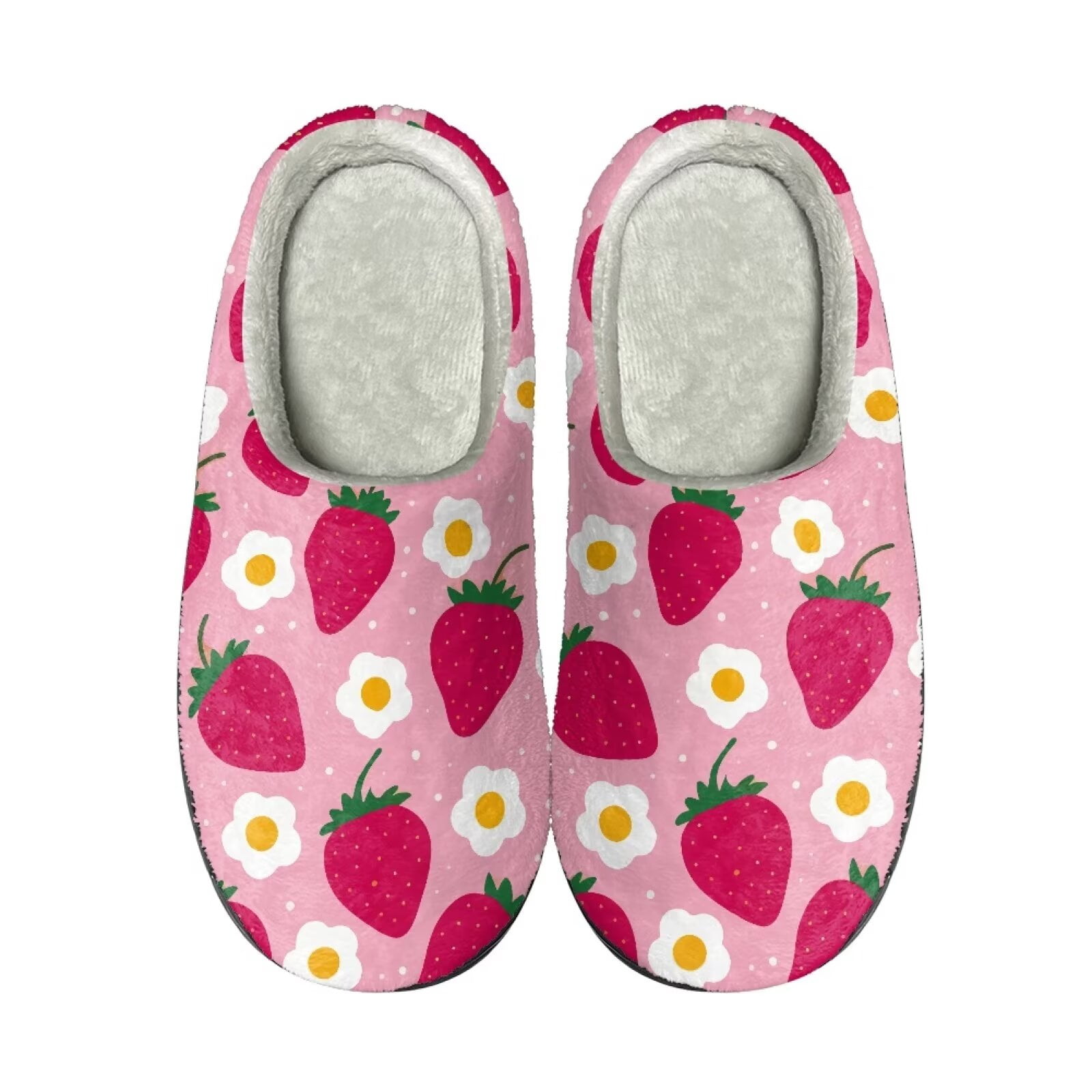 Xoenoiee Fuzzy Cosy Slippers for Winter Warm Slippers with Non-Skid ...