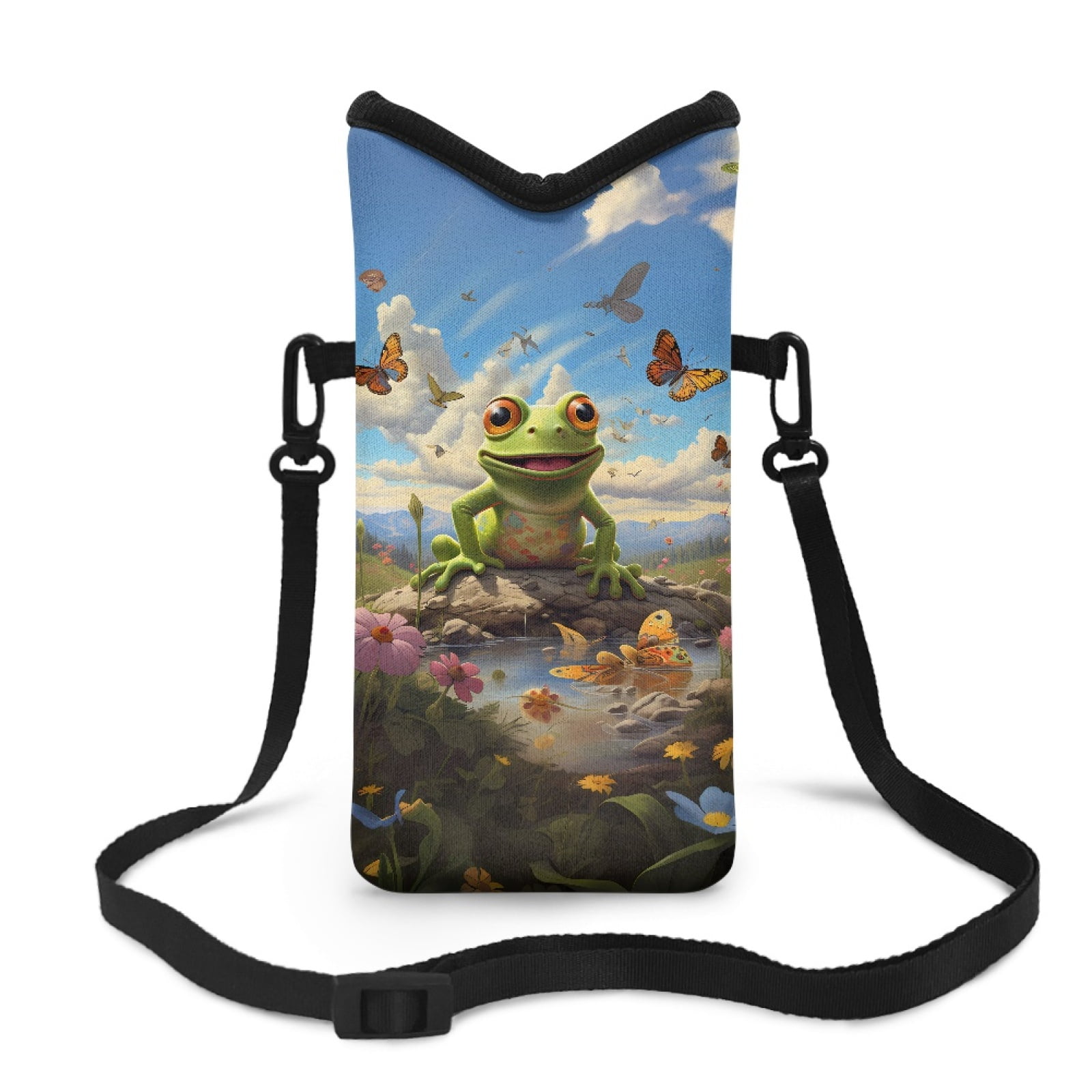 Xoenoiee Neoprene Stylish Phone Pouch Portable Cellphone Bag with ...