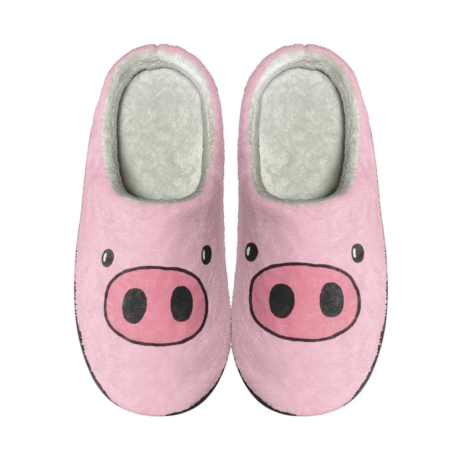 Xoenoiee Plush Cosy Slippers Full Toe for Winter Warm Slippers with Non ...