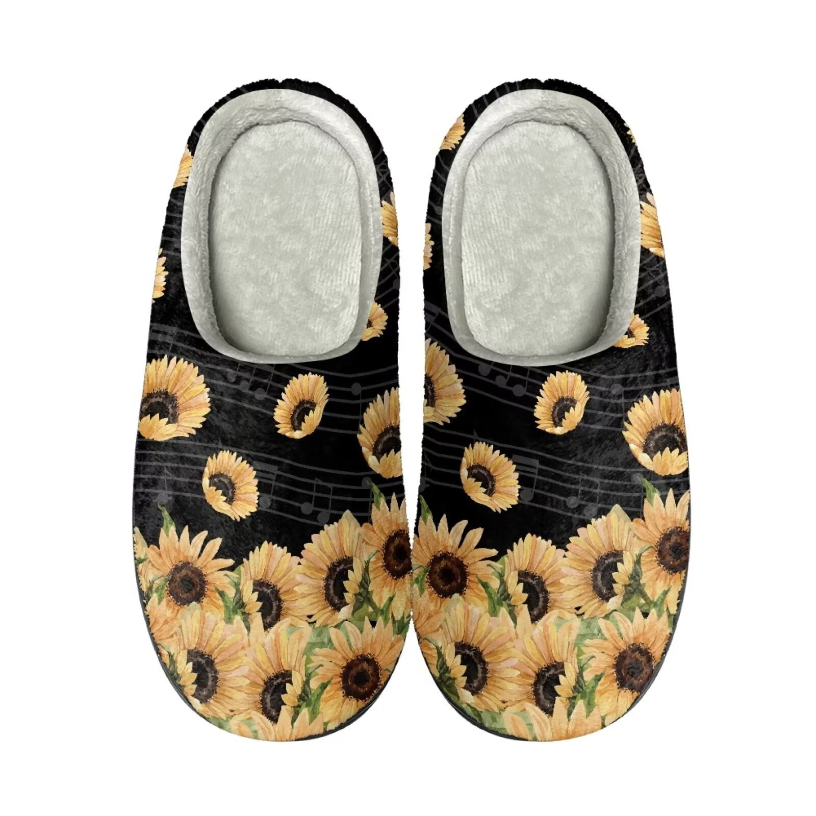 Xoenoiee Plush Slippers Cosy Slippers for Winter Warm Slippers with Non ...