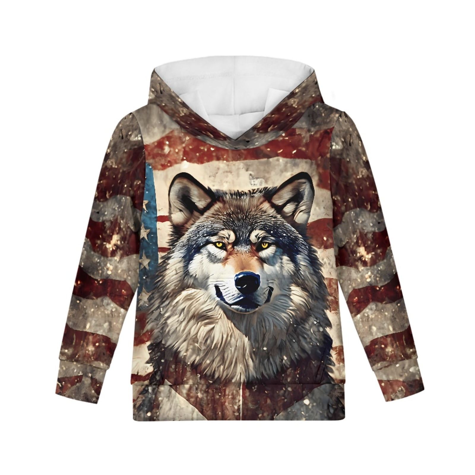 Xoenoiee Pullover Hoodies Long Sleeve Top for Fall Winter Loose ...