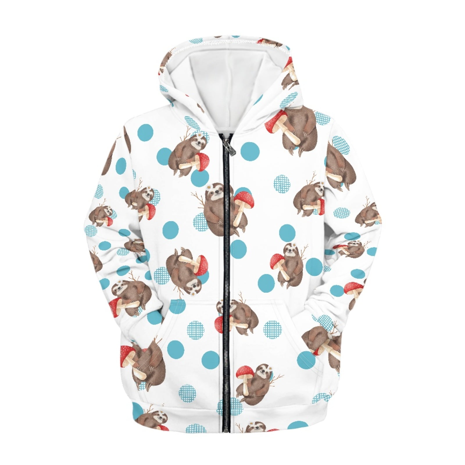 Xoenoiee Sloth and Mushroom Print Trendy Clothes for Teen Girls Boys ...