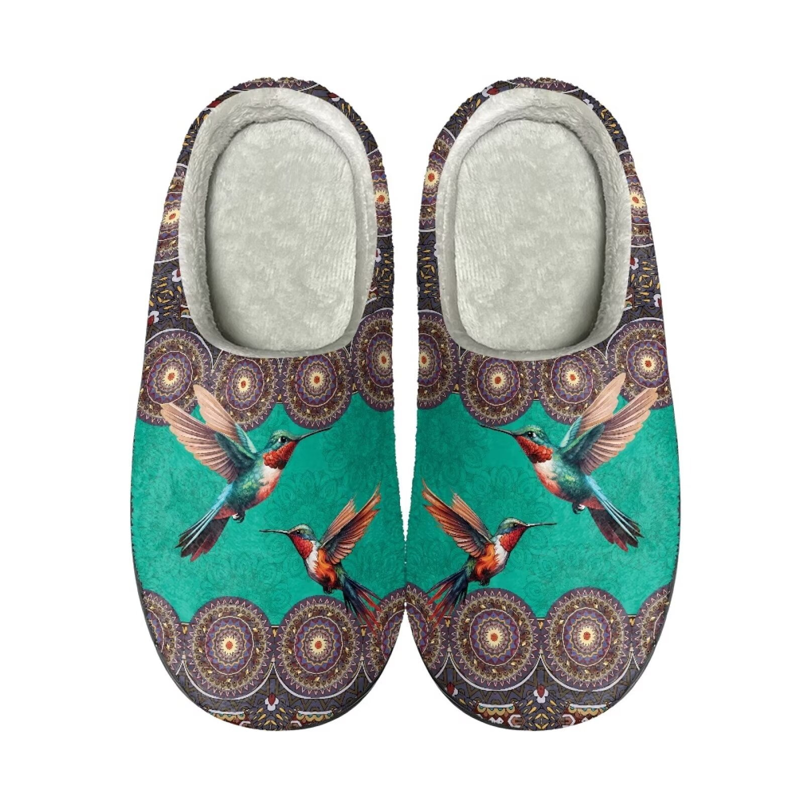 Xoenoiee Soft Cosy Slippers for Winter Warm Slippers with Non-Skid Sole ...