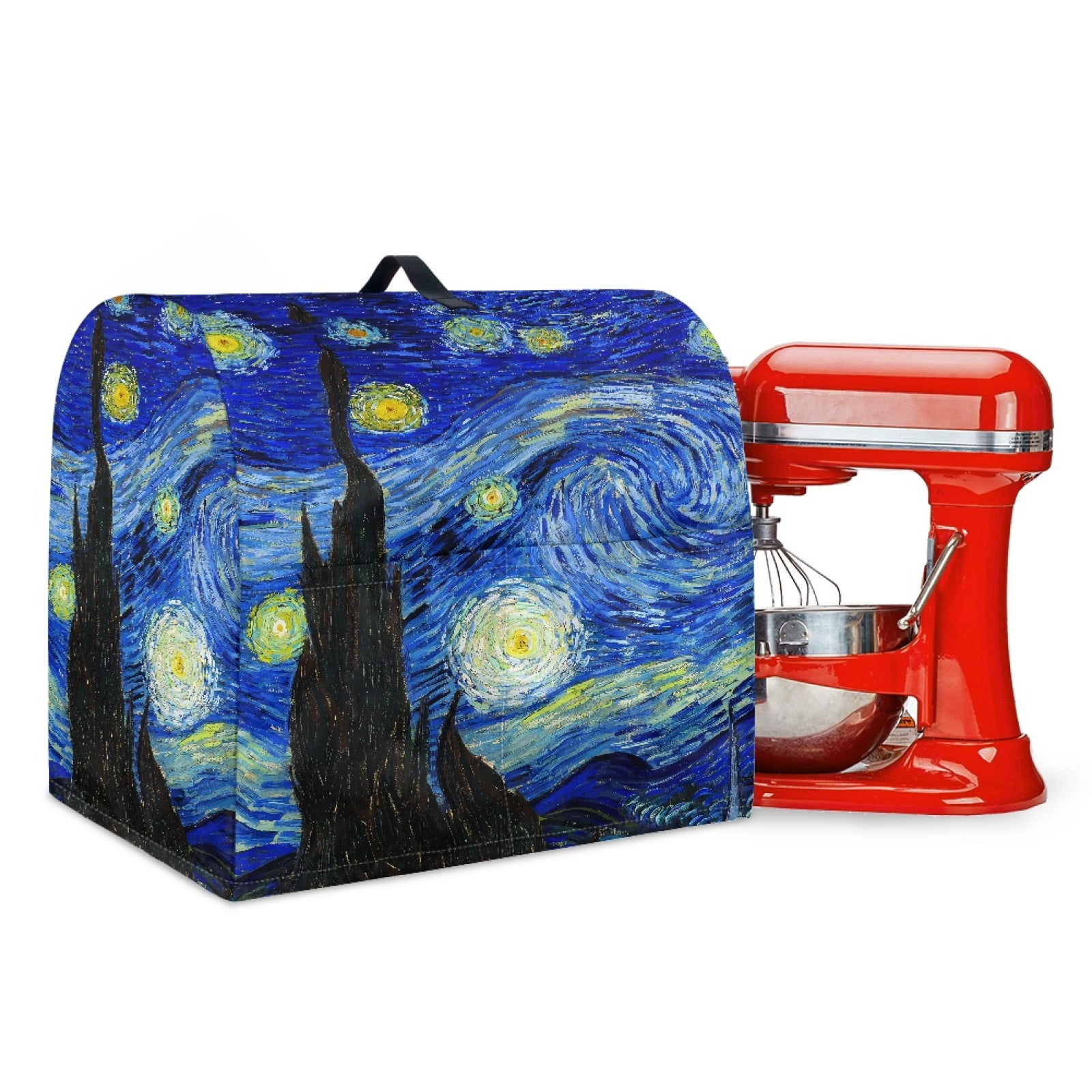 Xoenoiee Starry Night Print Mixer Covers Kitchen Stand Mixer Cover with ...