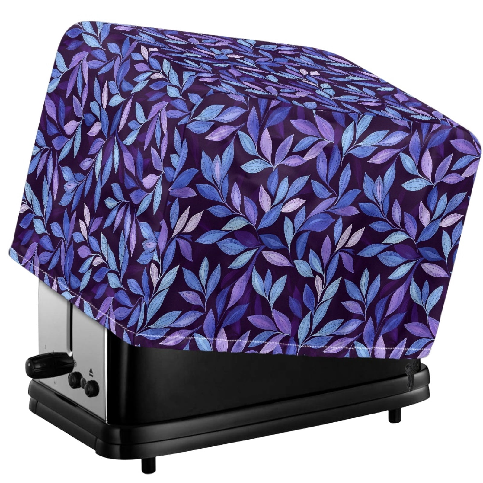 Xoenoiee Tropical Leaf Print 4 Slice Toaster Covers Dust Protection ...