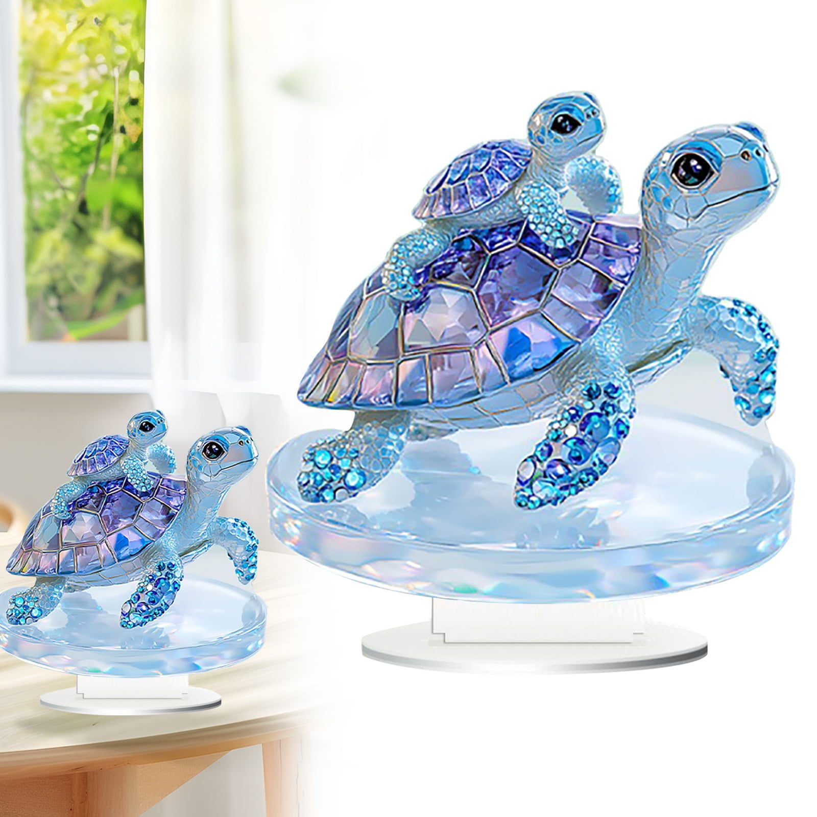 Xoiie Handmade Elegant Turtle and Animal Figurine,Collectible Turtle ...