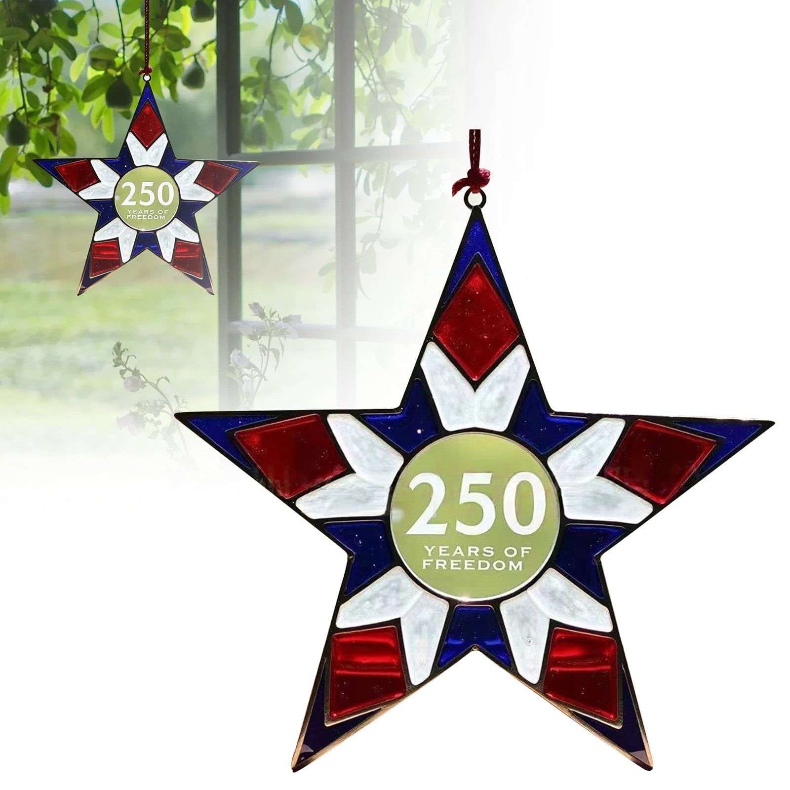 Xoiie Home Decor Room Decor 250th Anniversary Commemorative Window ...