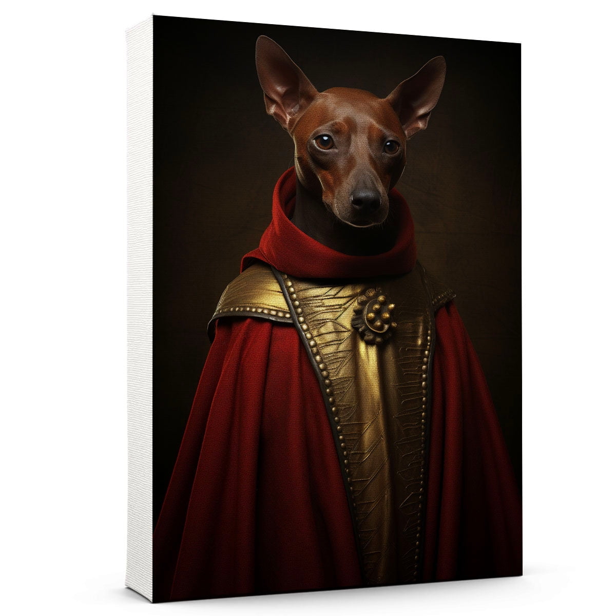 Xoloitzcuintli Pet Portrait in a Royal Costume Dog in a Costume ...