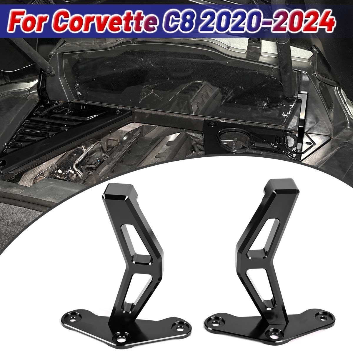 Xomzema For Corvette C8 Stingray, Z06, Z51 or E-Ray 2020+ Hatch Support ...