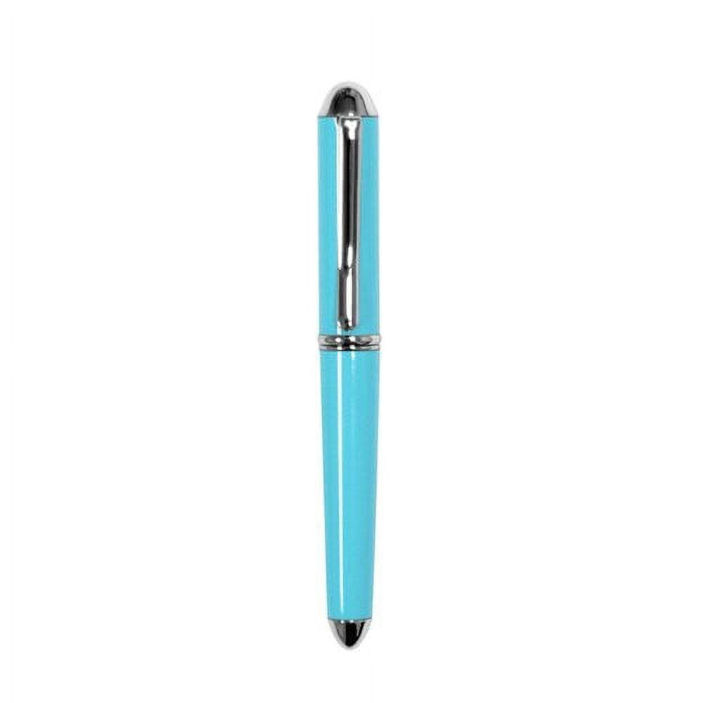Xonex Piccolo Pen, Black Ballpoint, 2.5 Inch, Sky Blue, 1 Count (10608) - Walmart.com