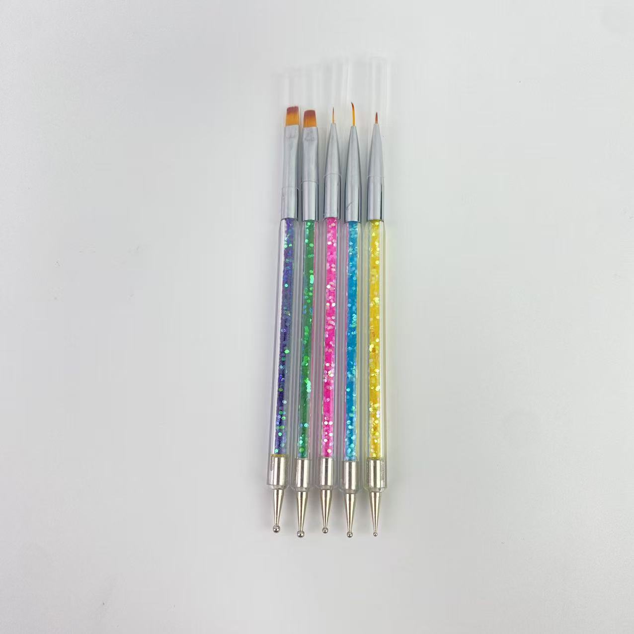 Xoriginal Nail art pens,Nail Art Brushes, Double Ended Brush & Dotting ...