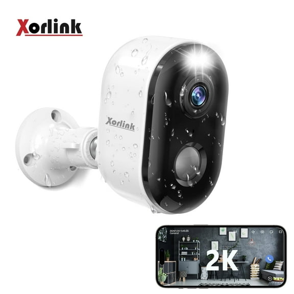2K 3MP Solar Wireless Security Camera Outdoor, Spotlight Night Vision ...