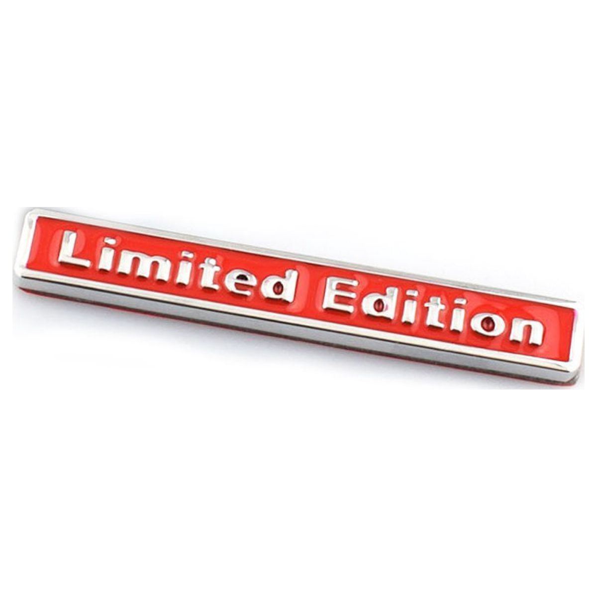 Xotic Tech 1 Piece 3D Metal Limited Edition Car Trunk Fender Bumper Red ...