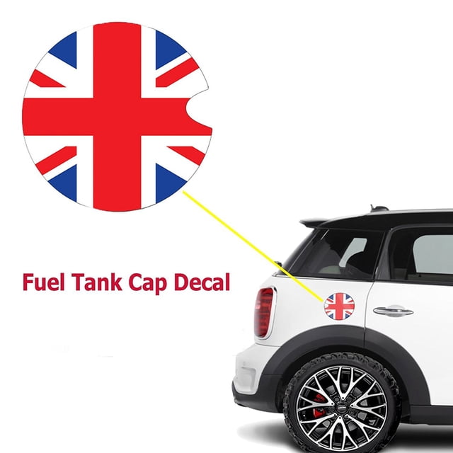 Xotic Tech 1 Piece Ultra Thick Red Blue Union Jack Flag Plastic Vinyl ...