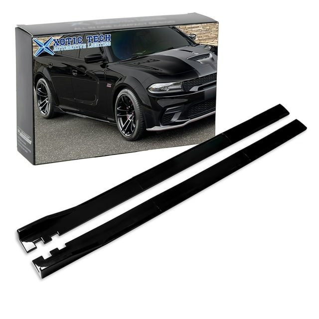 Xotic Tech 86.5 Inch/2.2M Car Lower Side Skirts Protect Rocker Panel ...
