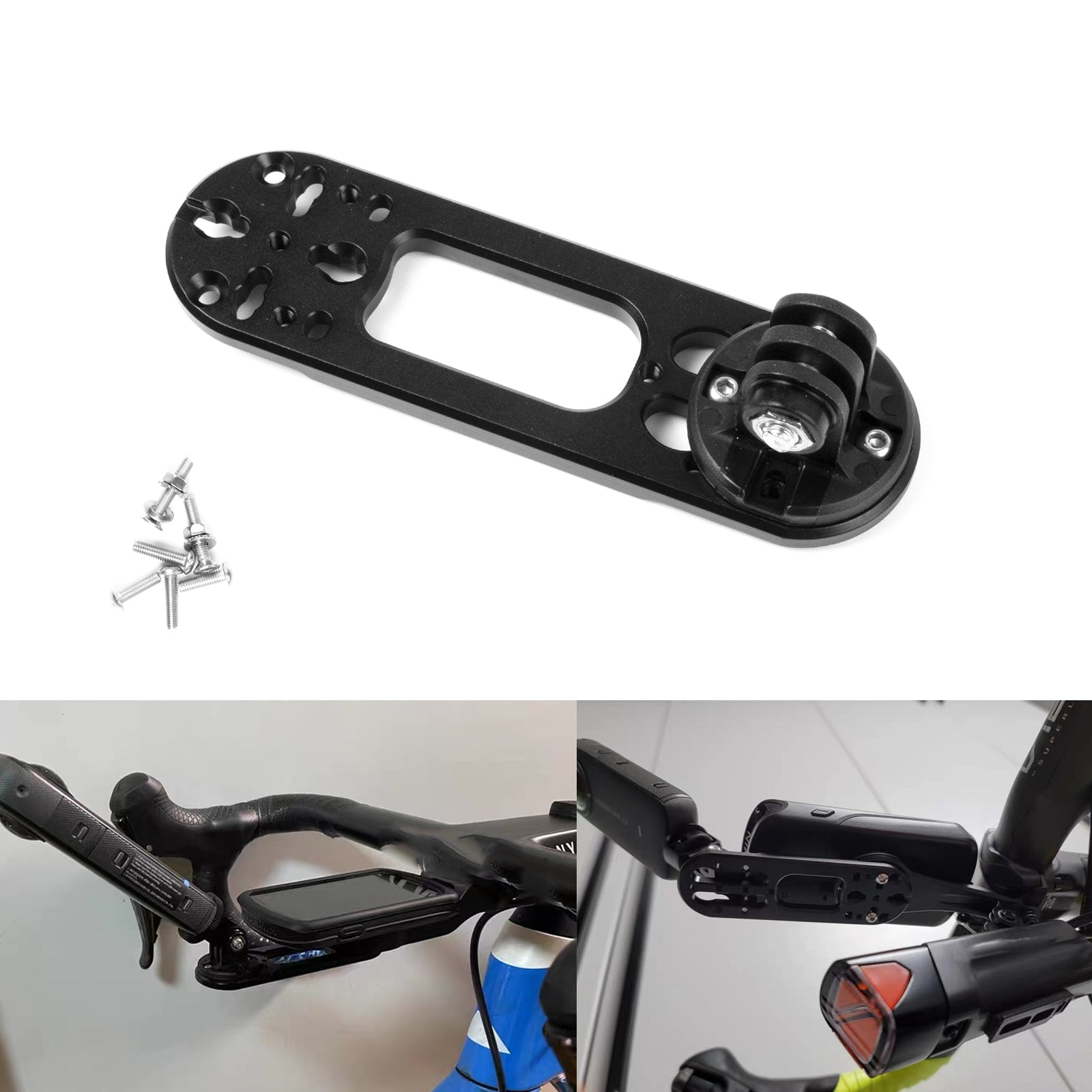 Xotic Tech Bike Computer Handlebar Extender Camera Mount for Insta360 ...