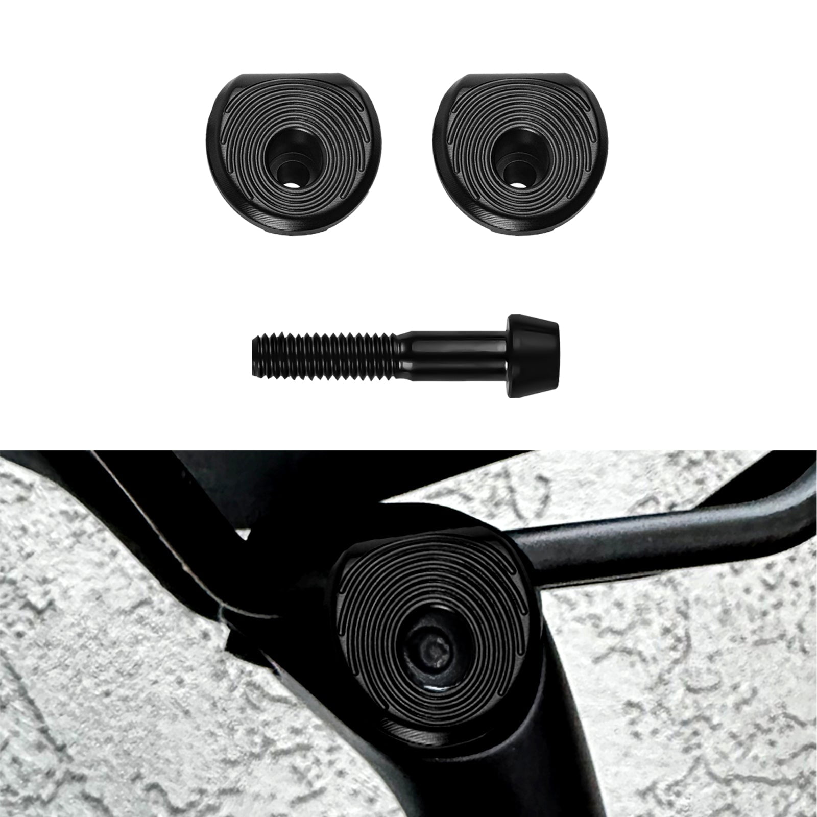 Xotic Tech Bike Seatpost Ear Clamp 7x9 Ti Bolt for Oval CARBON RAIL ...