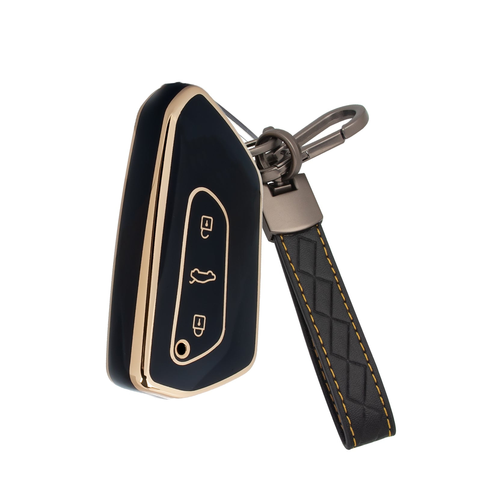 Xotic Tech Black TPU Full Protect Remote Control Key Fob Cover Shell ...
