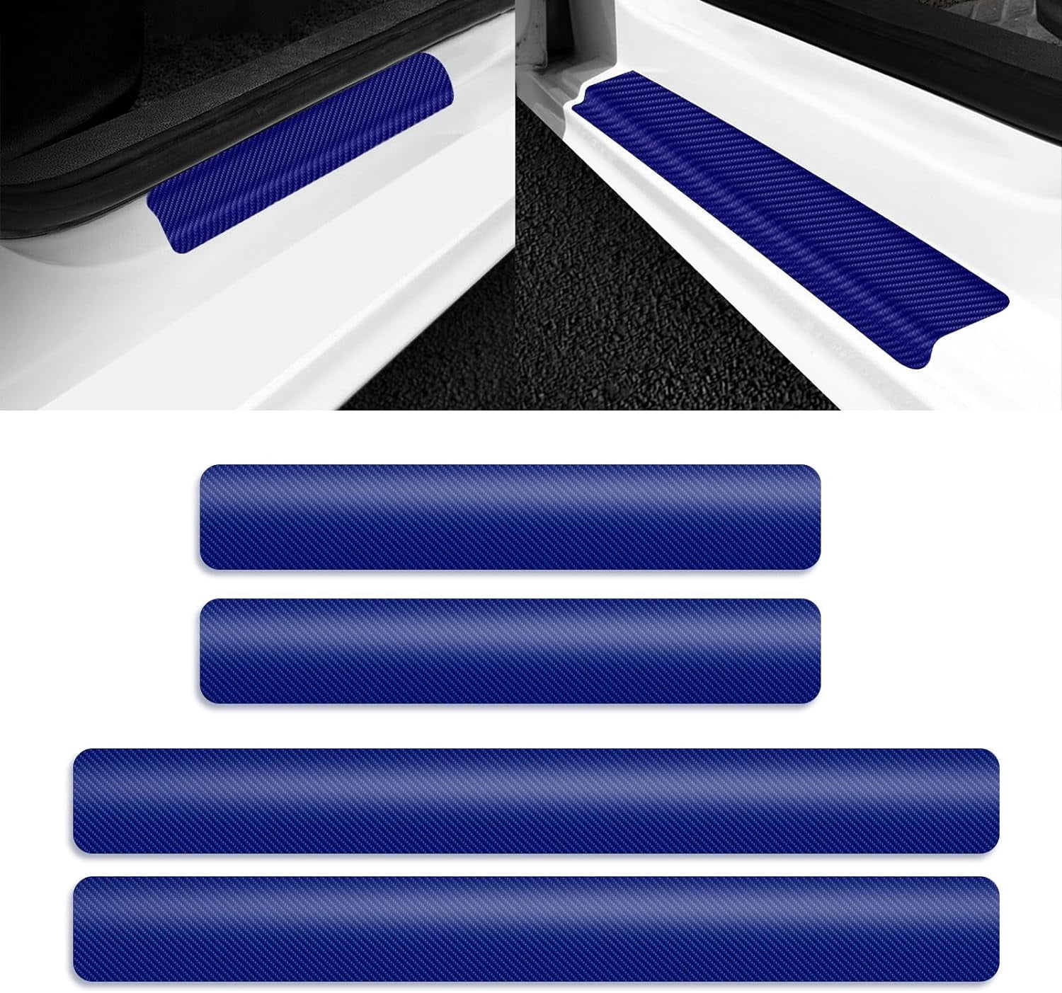 Xotic Tech Car Door Edge Guards Door Sill Protector Film Automotive ...