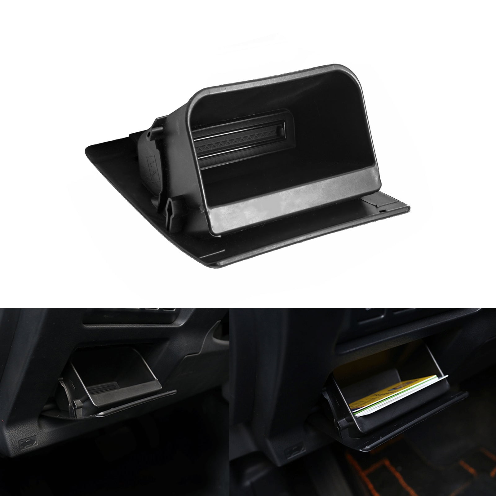 Xotic Tech Car Interior Fuse Box Storage Coin and Card Hidden Dash Tray ...