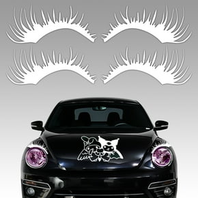 Car Headlight Eyelashes