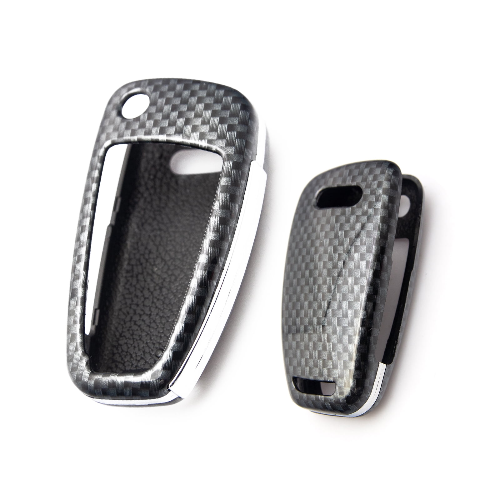 Xotic Tech Carbon Fiber Pattern Fob Case Shell For Audi A3 A4 A6 TT R8 ...