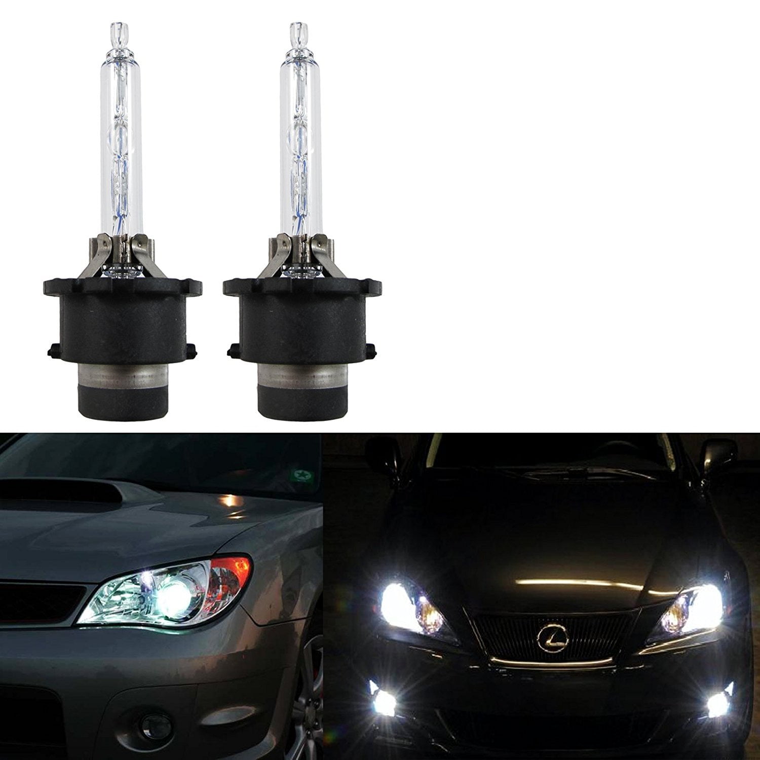 Xotic Tech D4S D4C D4R HID OEM Direct Replacement Headlight Xenon Beam ...