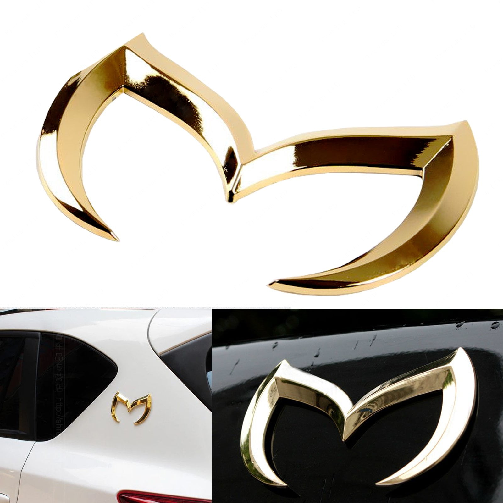 Xotic Tech Evil M Emblem Logo Badge Decal for Mazda3 6 Mazdaspeed CX 3 ...