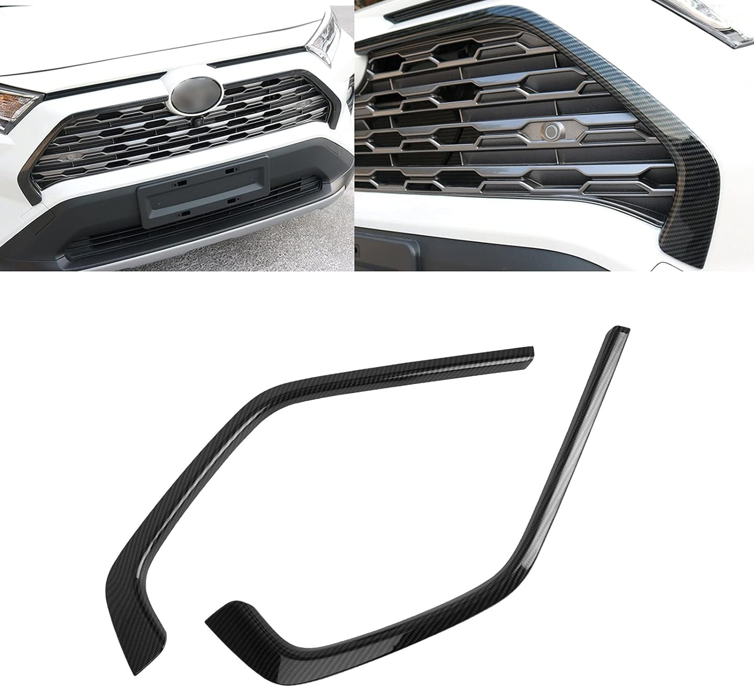 Xotic Tech Exterior Front Mesh Grille Grill Frame Stripe Cover Trim ...