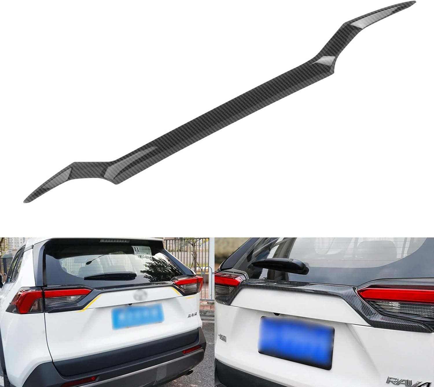 Xotic Tech Exterior Rear Trunk Logo Lid Tailgate Upper Curve Strip ...