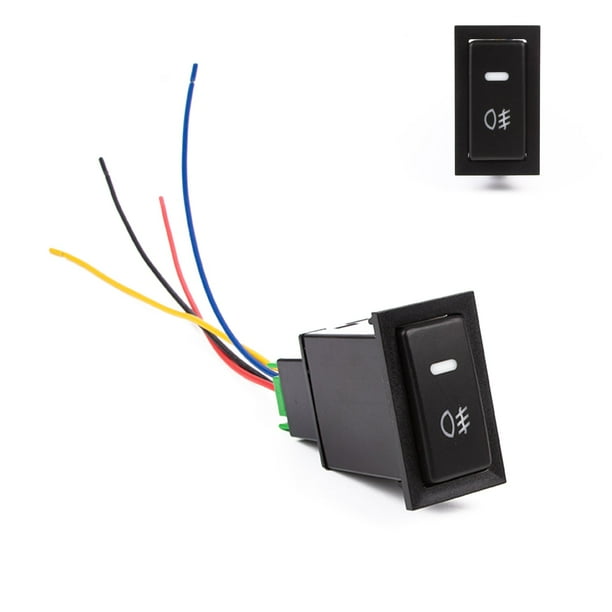 Xotic Tech Factory Style 4-Pole 12V Push Button Switch w/LED Background ...