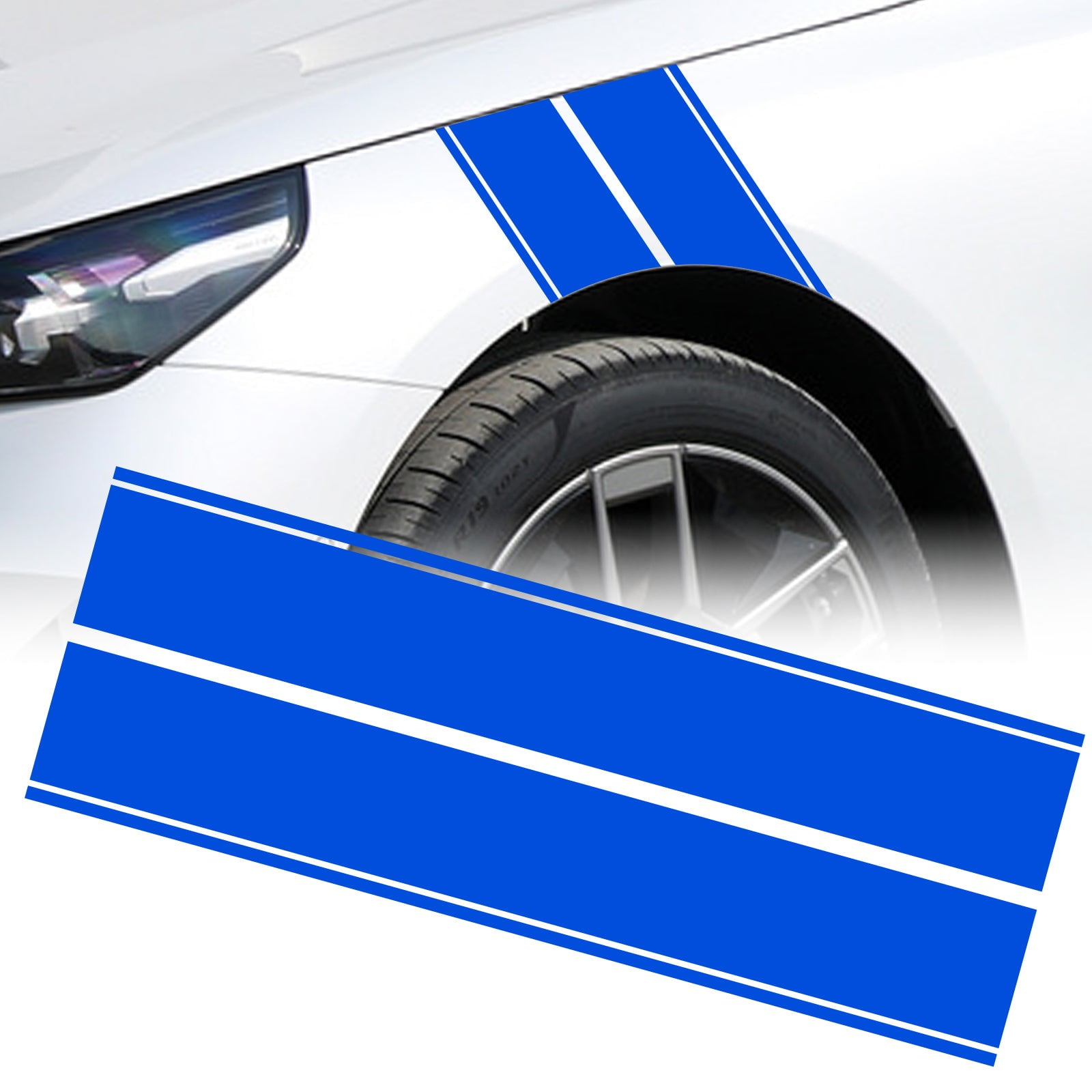 Xotic Tech Fender Stripes Hash Marks KK Vinyl Decal Universal for Car ...