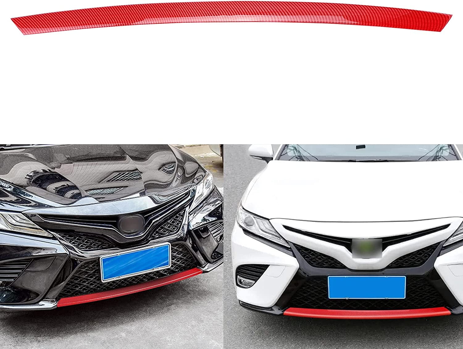 Xotic Tech Front Bumper Chin Spoiler Lip Splitter Center Piece Cover ...