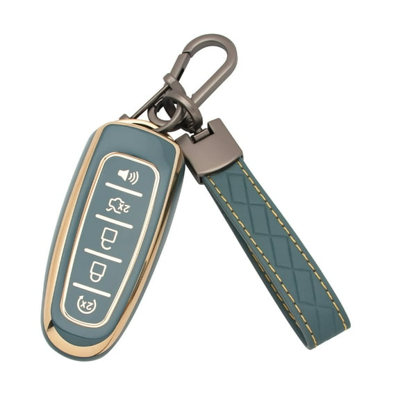 Xotic Tech Gray TPU Full Protect Keyless Entry Key Fob Cover Case ...