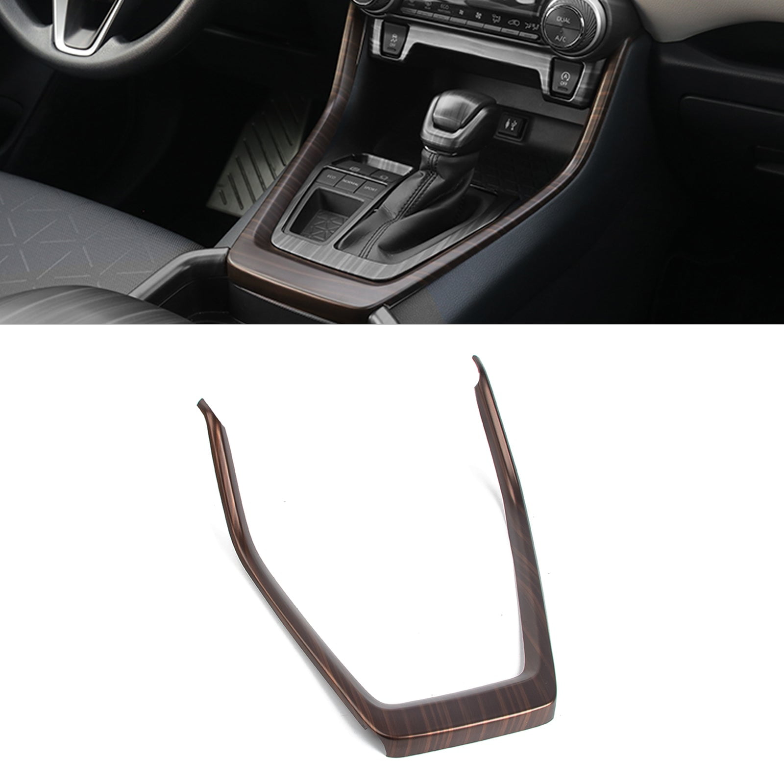Xotic Tech Interior Center Console Gear Control Panel Side Cover Trim ...