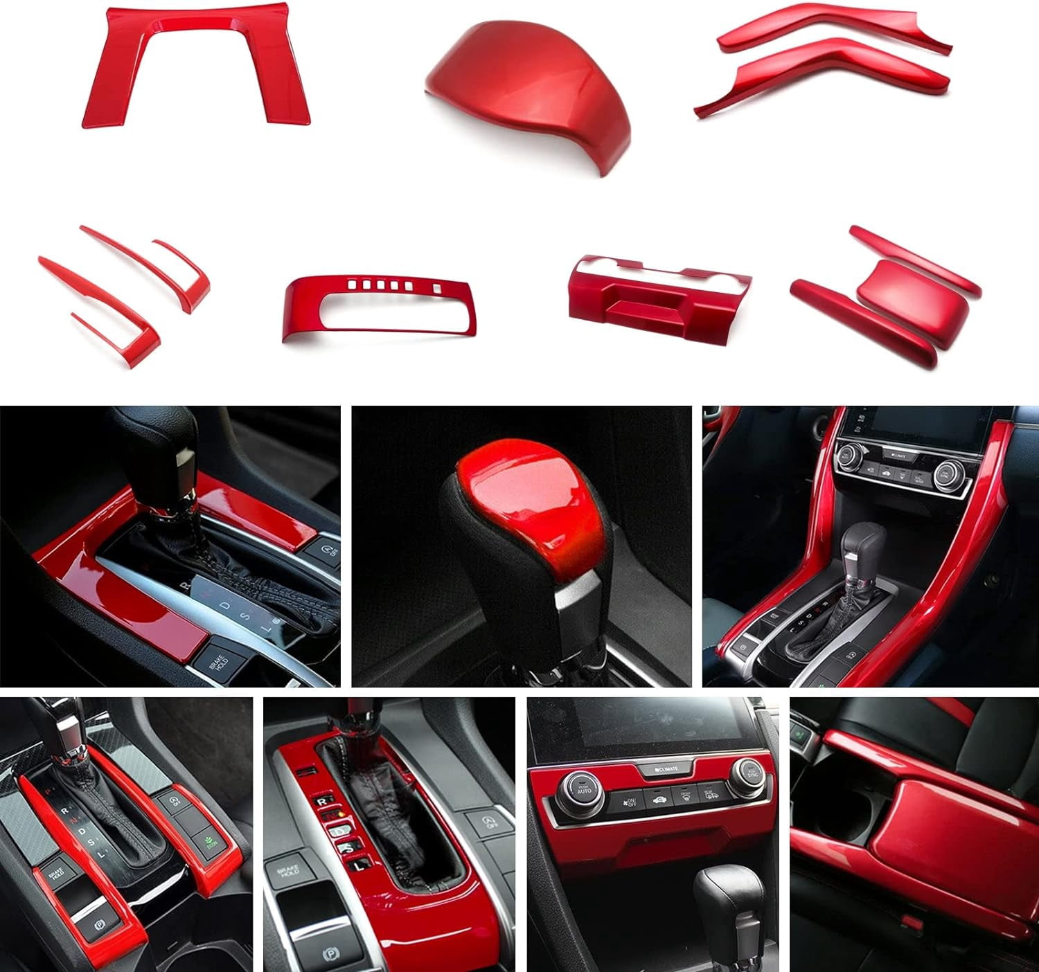 Xotic Tech Interior Center Console Panel Gear Upper Panel Console Side ...