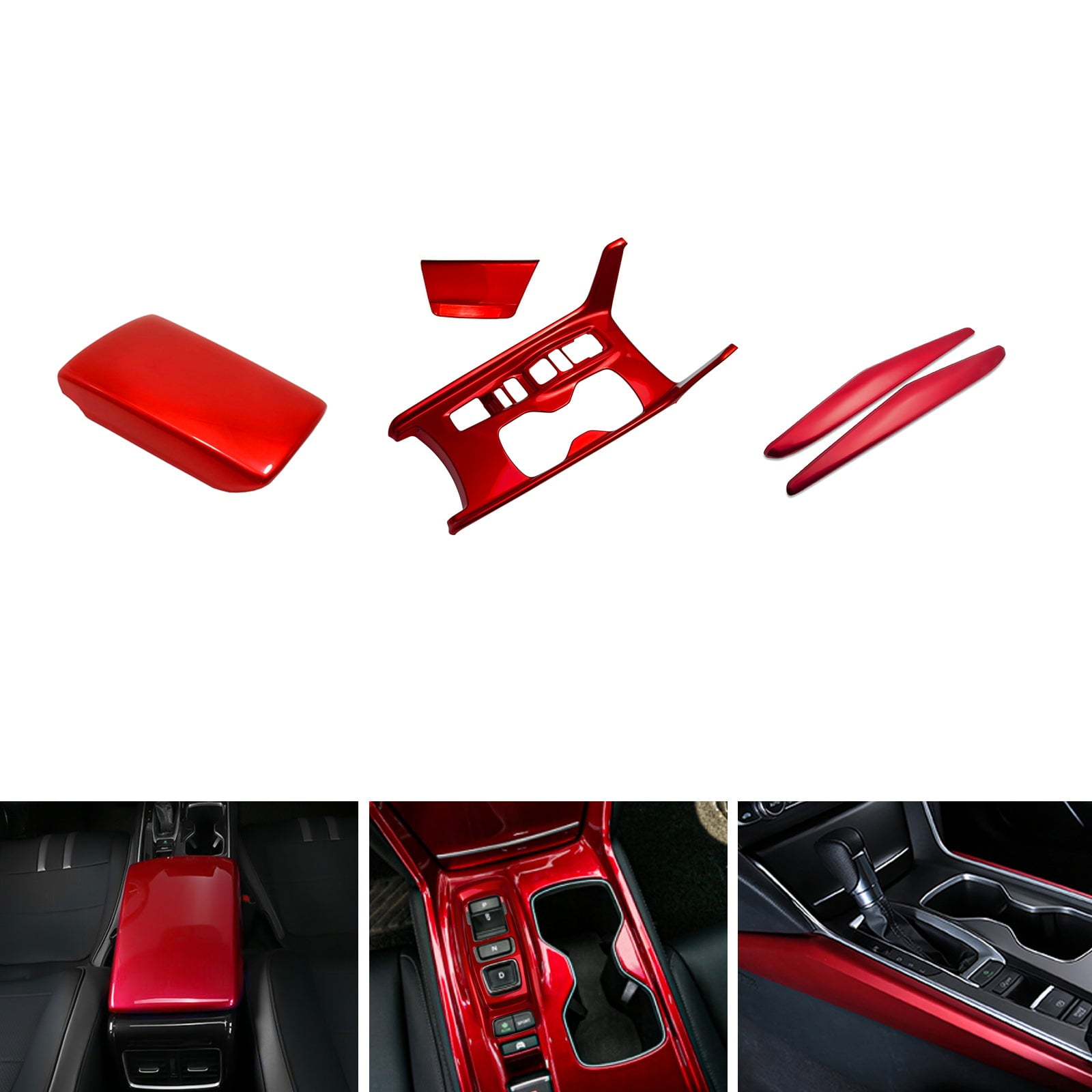 Xotic Tech Interior Gear Console Side Gear Shift Panel Armrest Box ...
