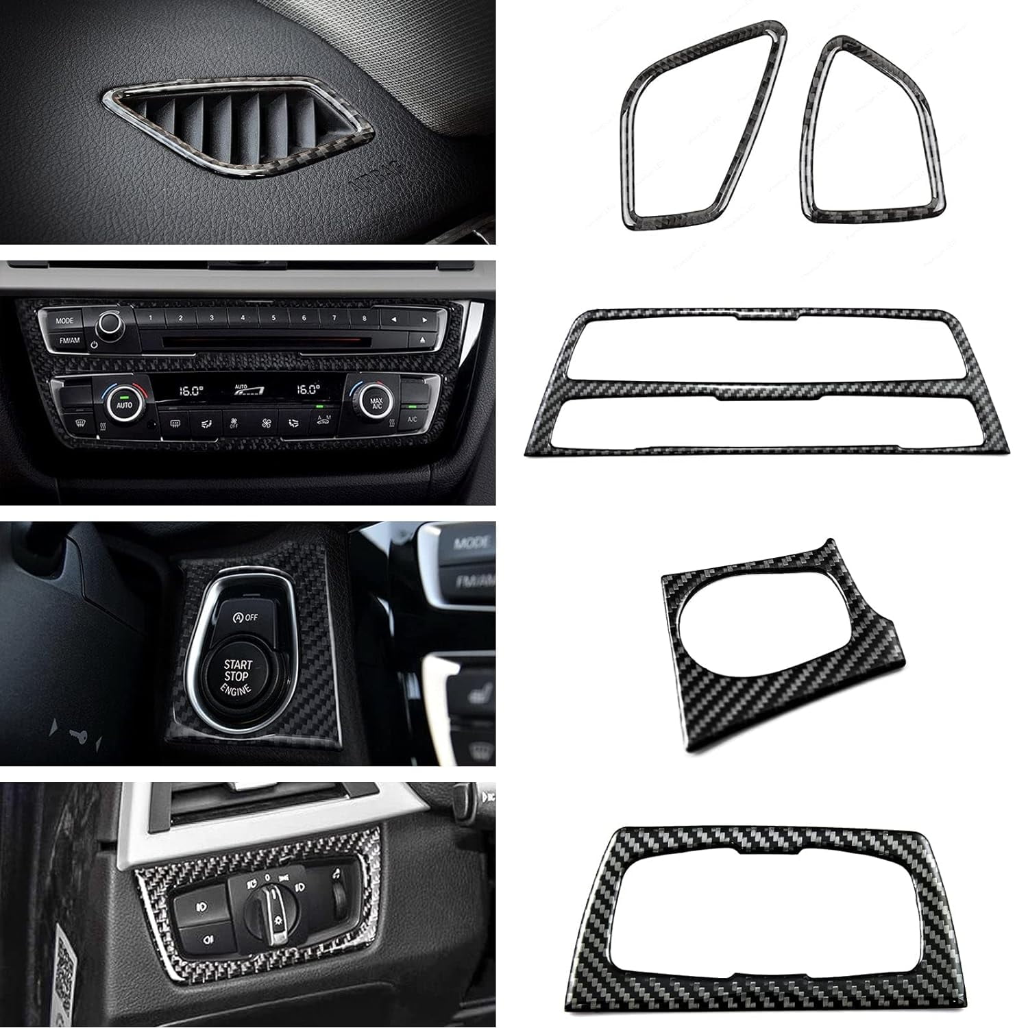 Xotic Tech Interior Multimedia Control Headlight Switch Panel Enging ...