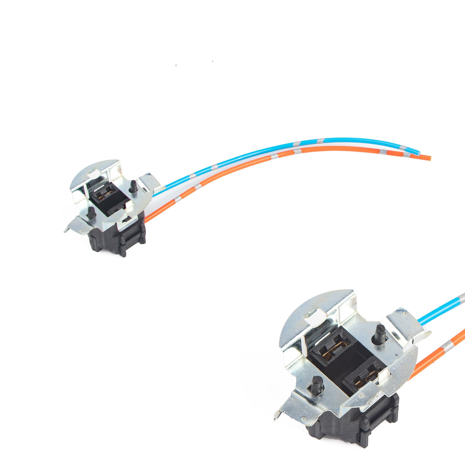 Xotic Tech Pair Car Light Bulb Wire 55W H7 Low Beam Halogen Lamp ...