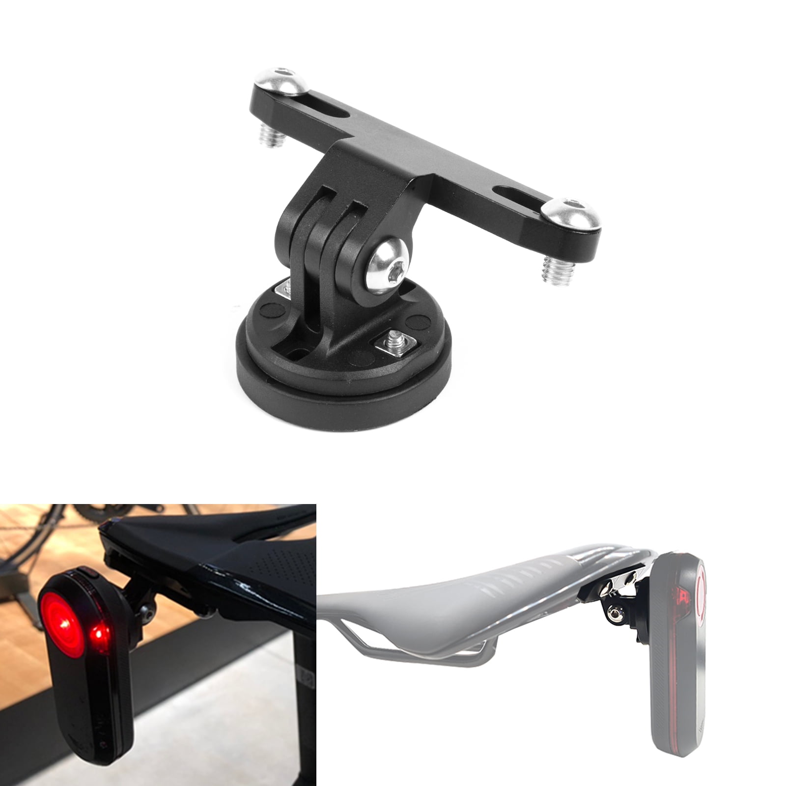 Xotic Tech Saddle Clamp Mount for Gopro Camera Garmin RTL515 RTL510 Varia Rearview Radar Rear ...