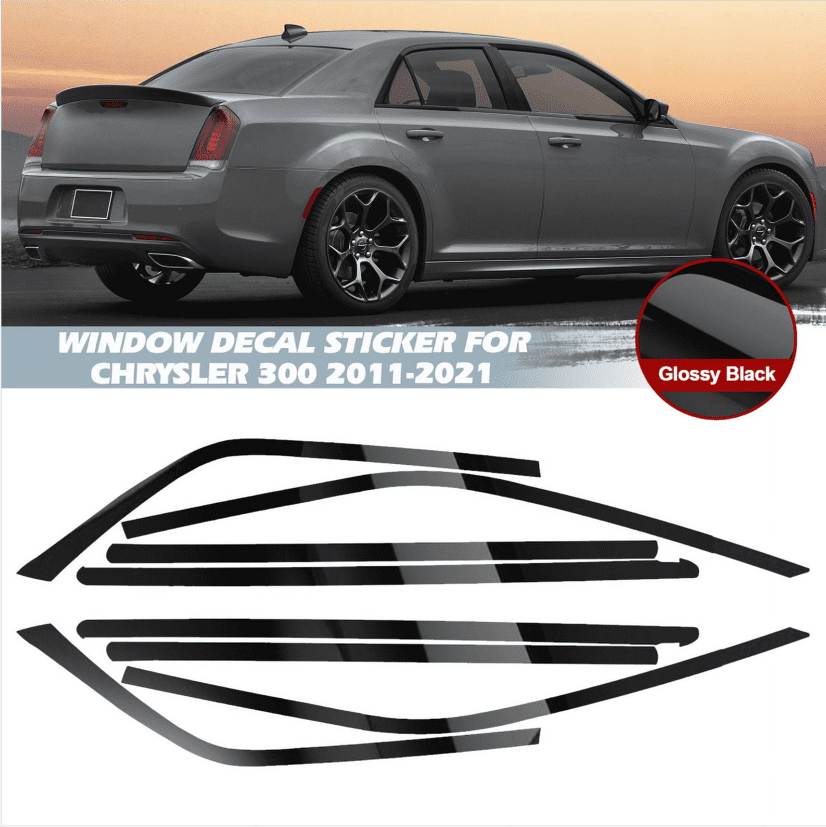 Xotic Tech Set(8pcs) Dark Black Grey Chrome Delete Blackout Vinyl Side ...