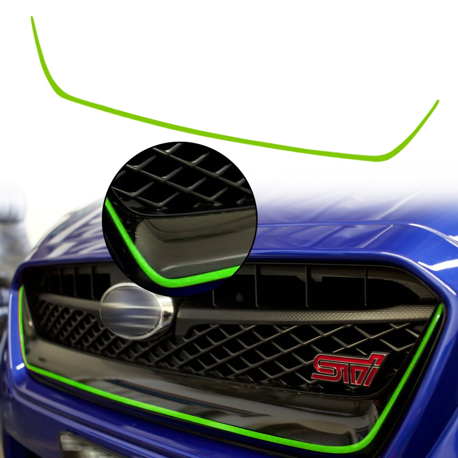 Xotic Tech for Subaru WRX STI 2015-2017 Front Grille Pinstripe Vinyl ...