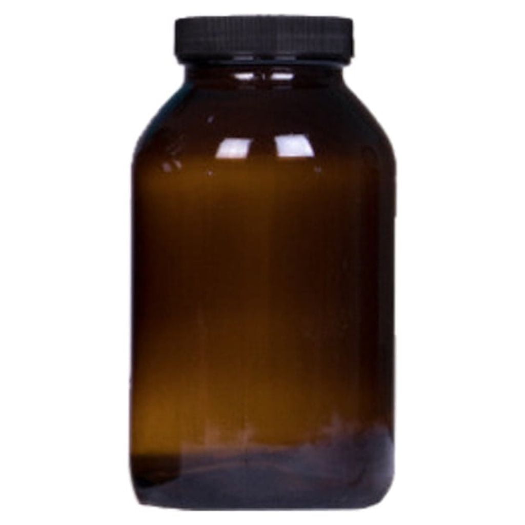 Xoxingysm Brown Tea Color Wide Mouth Light-Proof Glass Bottle for ...